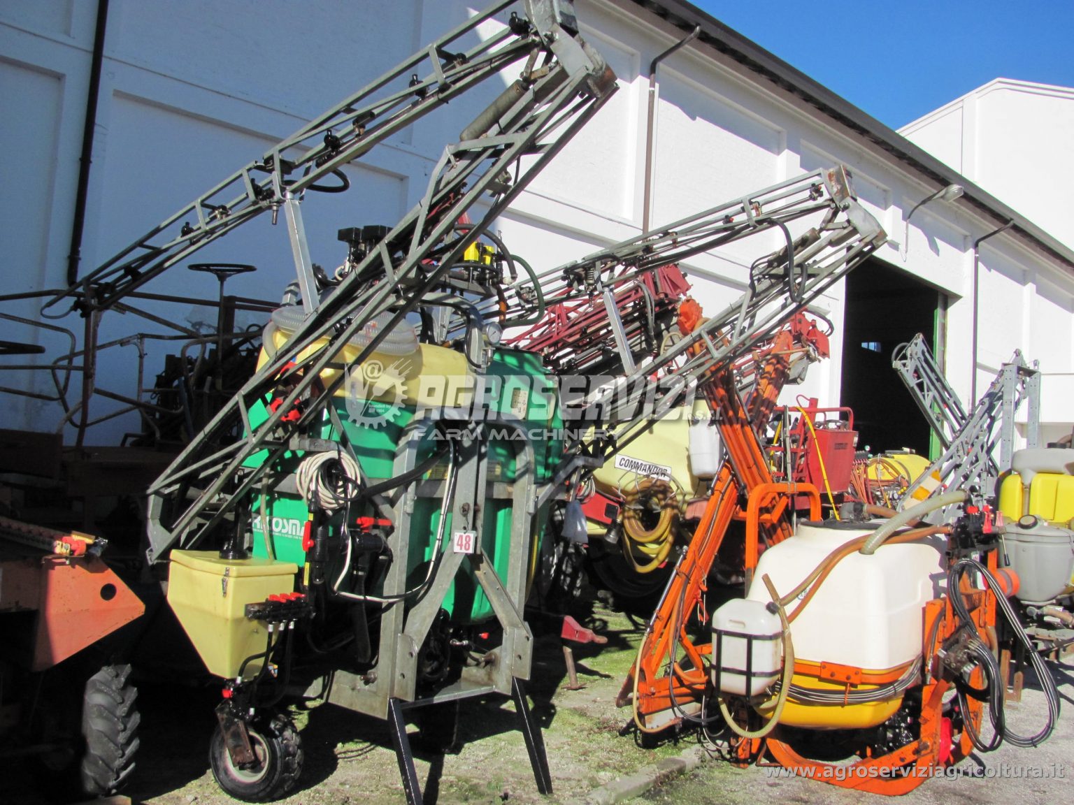 POLVERIZZATORE RICOSMA MOD. DPR 800 (ANNO 2004) N.048 - Agroservizi